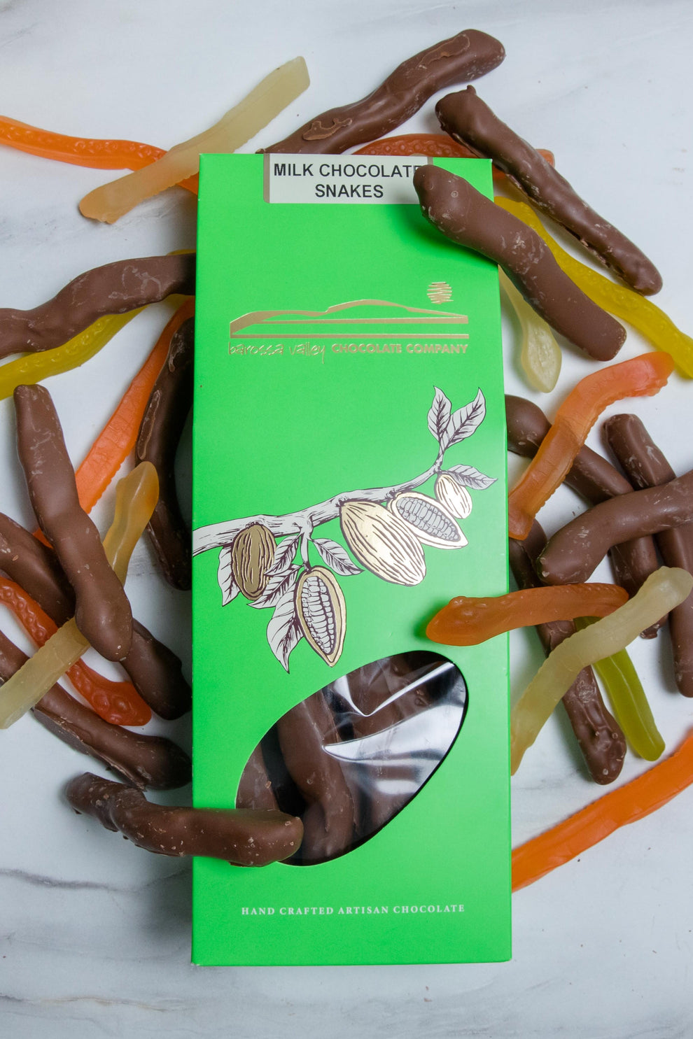 Milk Chocolate Snakes 250g Gift Box – Barossa Valley Chocolate Company